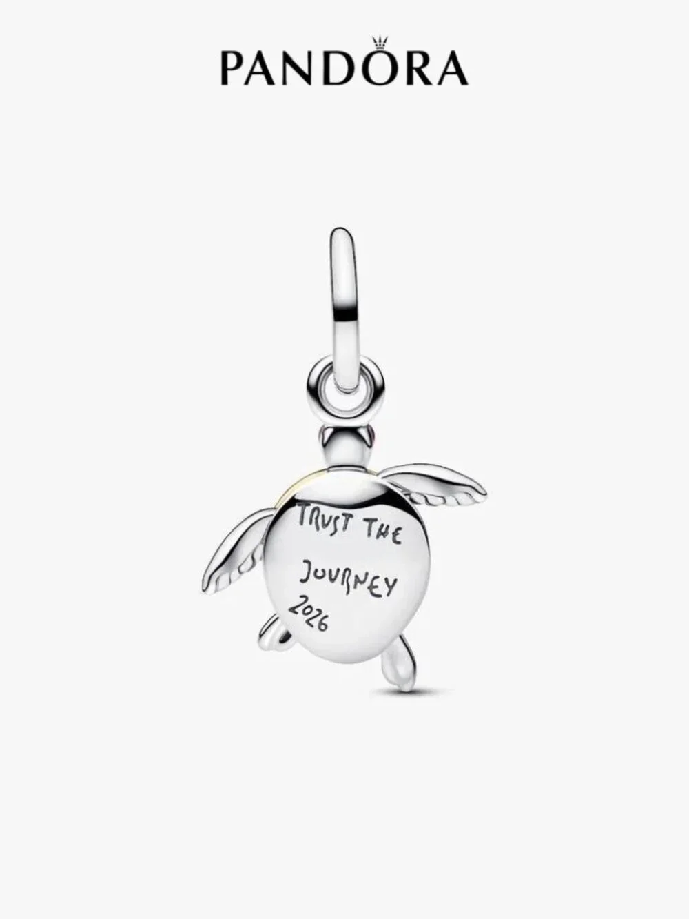 Pandora | Jewelry | Pandora 226 Pink Sea Turtle Labgrown Diamond Dangle ...